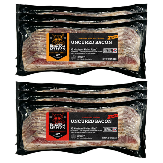 Uncured Bacon – Brunson Meat Co.